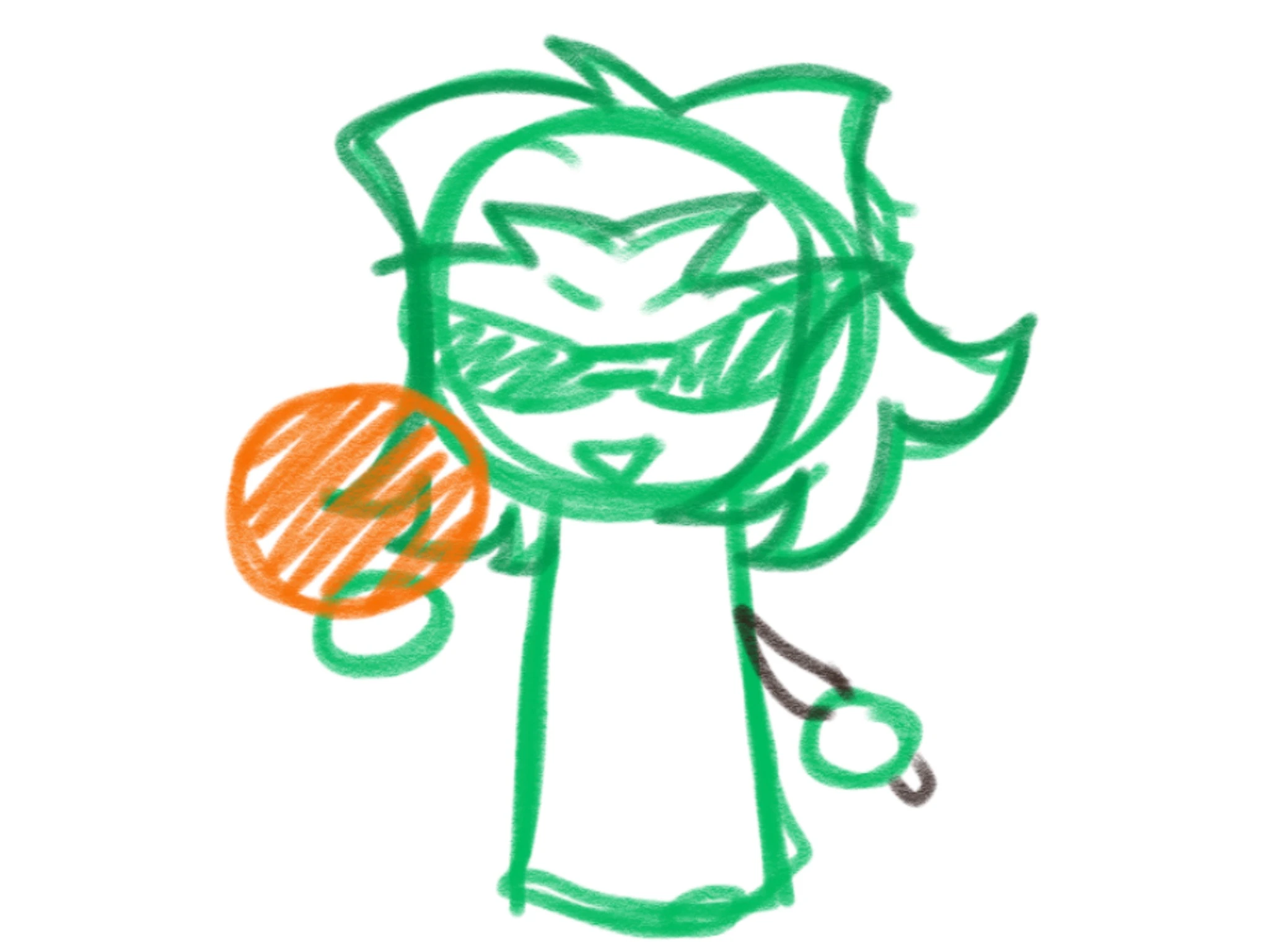 Funky lil green dude!! | Fandom