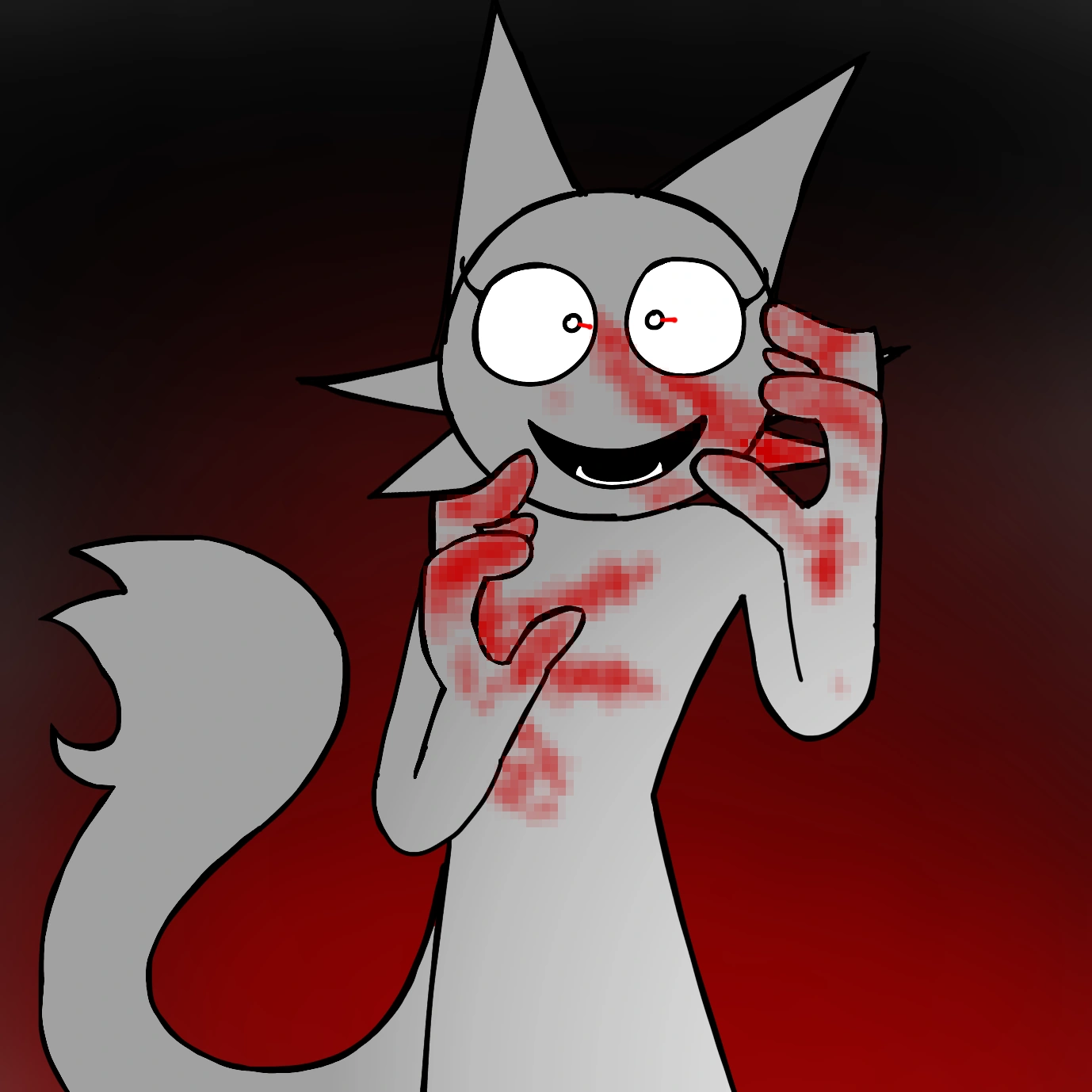 Horror mode Wenda fanart | Fandom