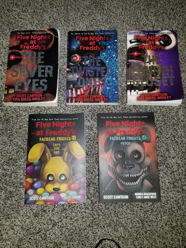 Update on My FNaF Books Collection! | Fandom