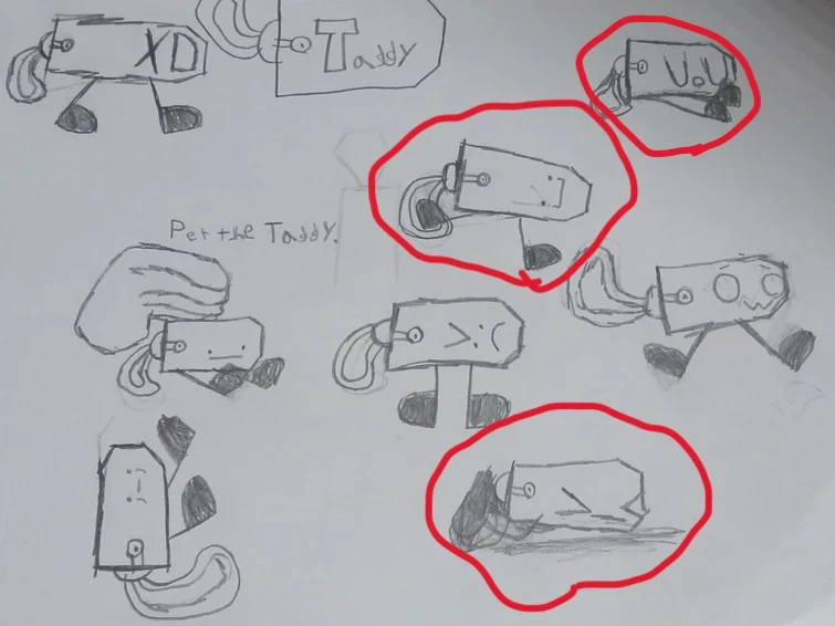 redrew 3 of my taggy poses in pixilart | Fandom