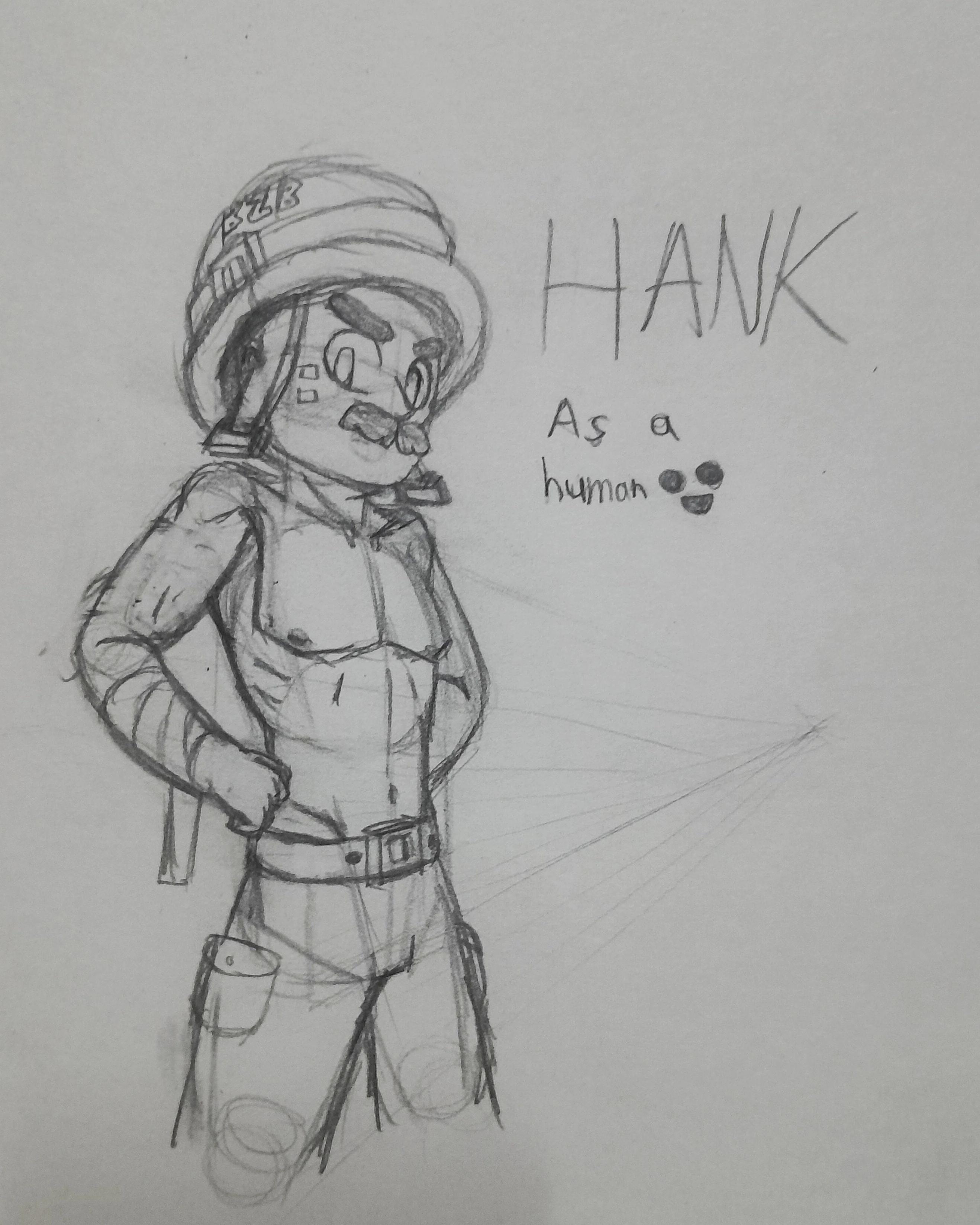 I Drew Hank But As A Human! | Fandom