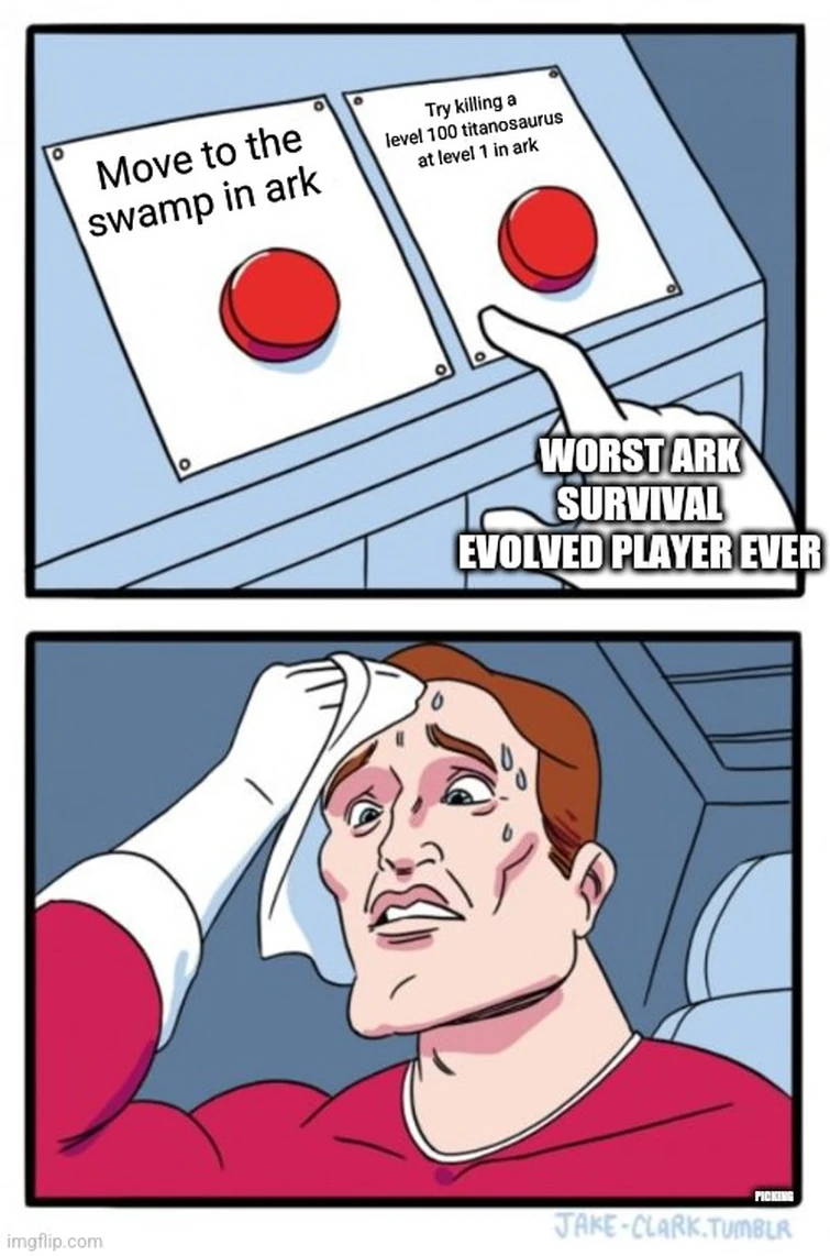 An Ark survival evolved meme and a spinosaurus meme | Fandom