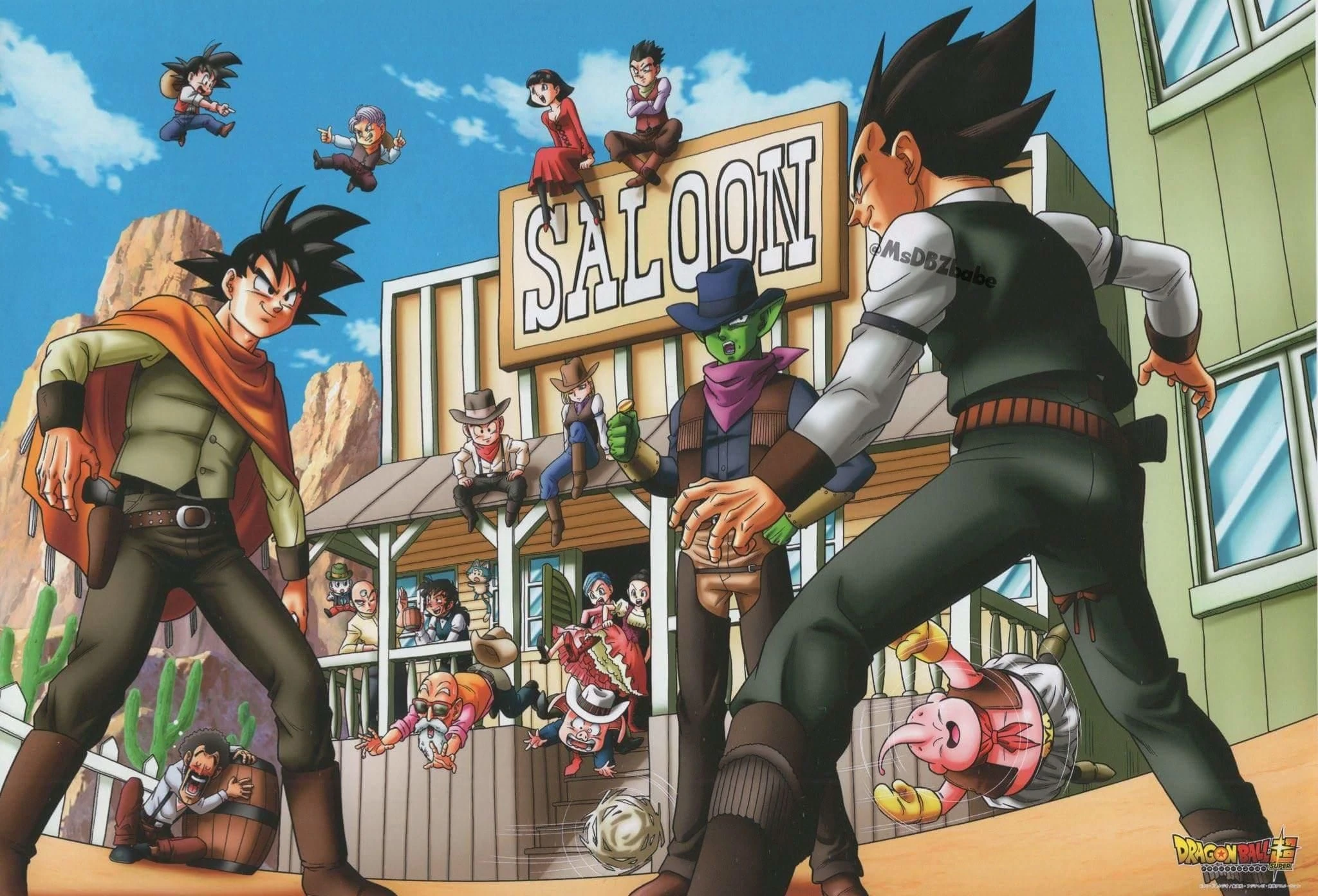 Dragon Ball Characters - Wild West... | Fandom
