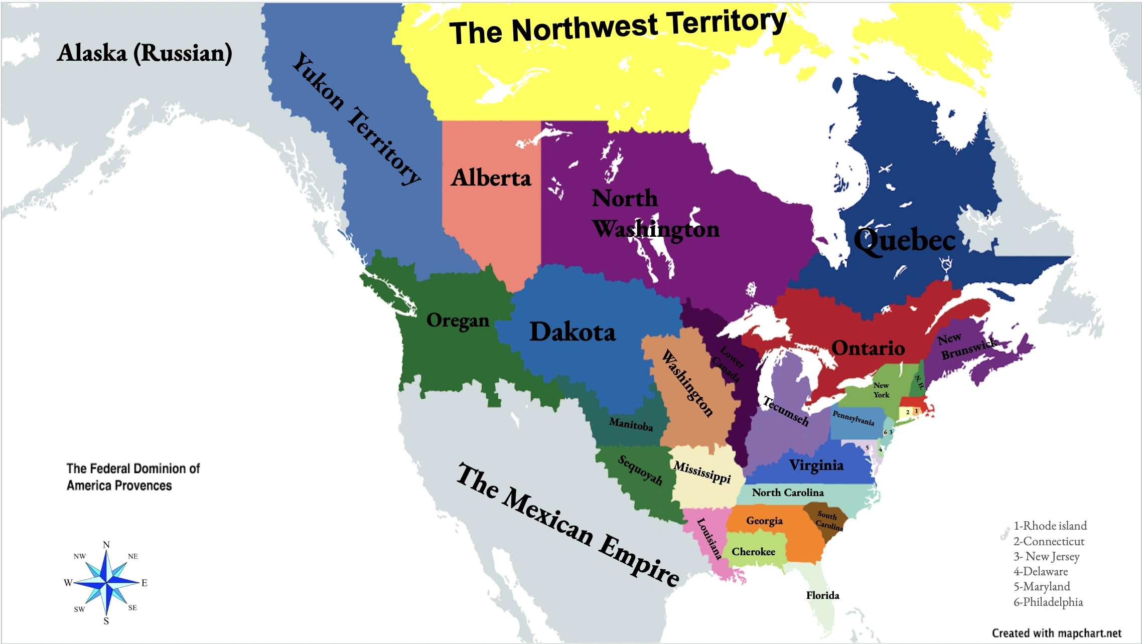 New Alt History map | Fandom