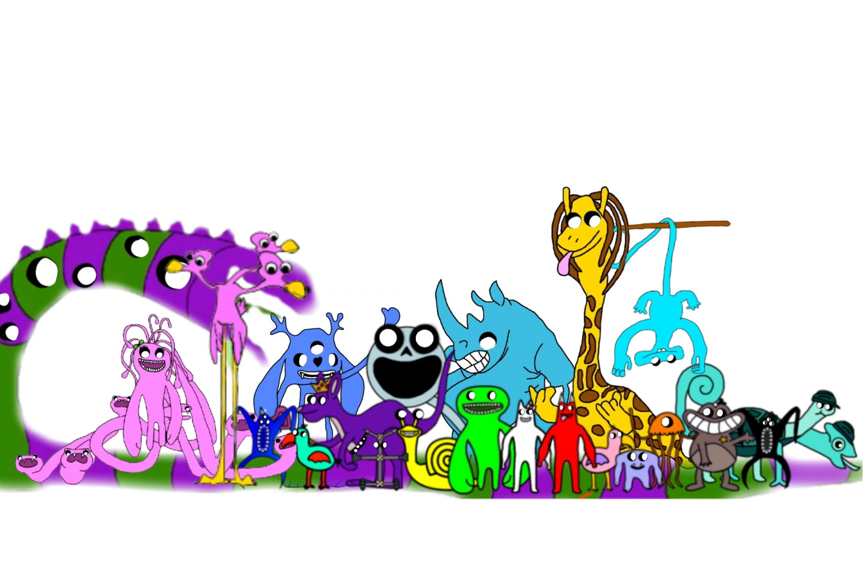 What I thought today buggy huggy's thumbnail for his video would be ...