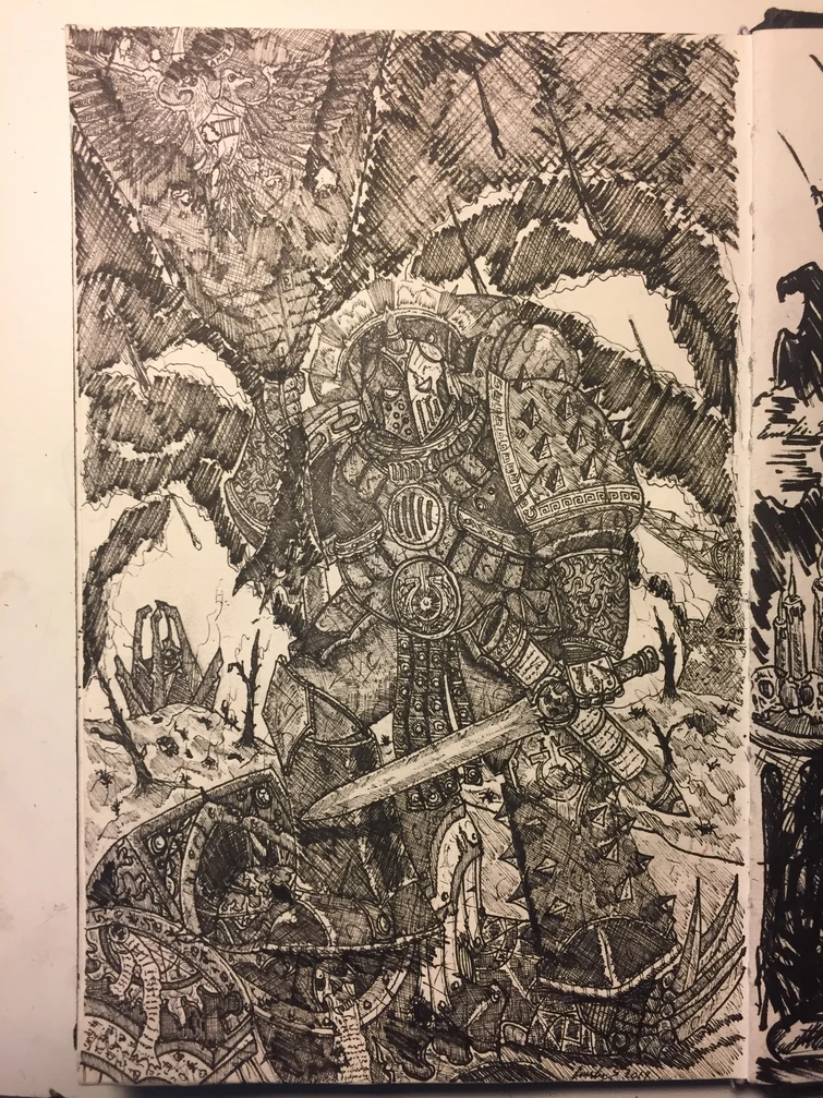 Depiction of Captain Remus Ventanus during the Battle of Calth | Fandom