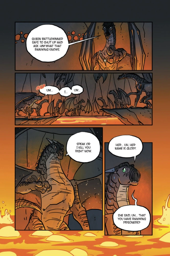 I redrew another WOF graphic novel page (yes i made em cats again) | Fandom