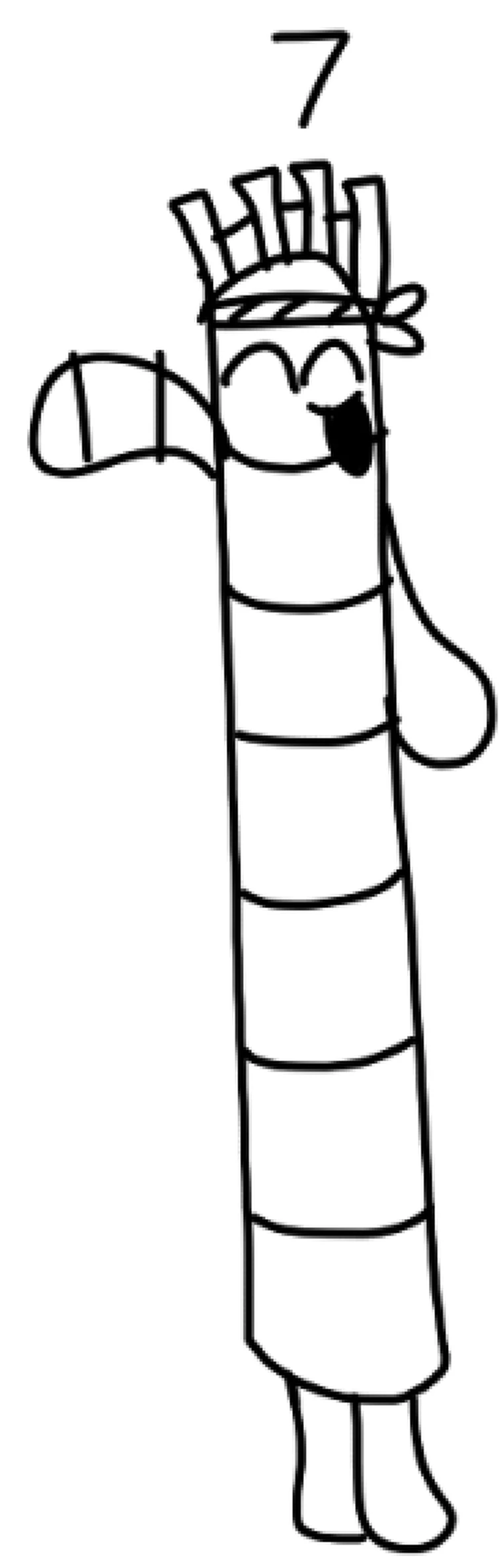 Sup Numberblocks Wiki! Here’s my AU designs and Headcanons for NBs 1-10 ...
