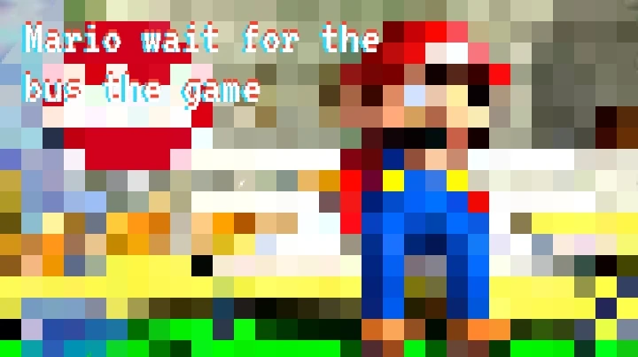 Mario wait for the bus the game | Fandom