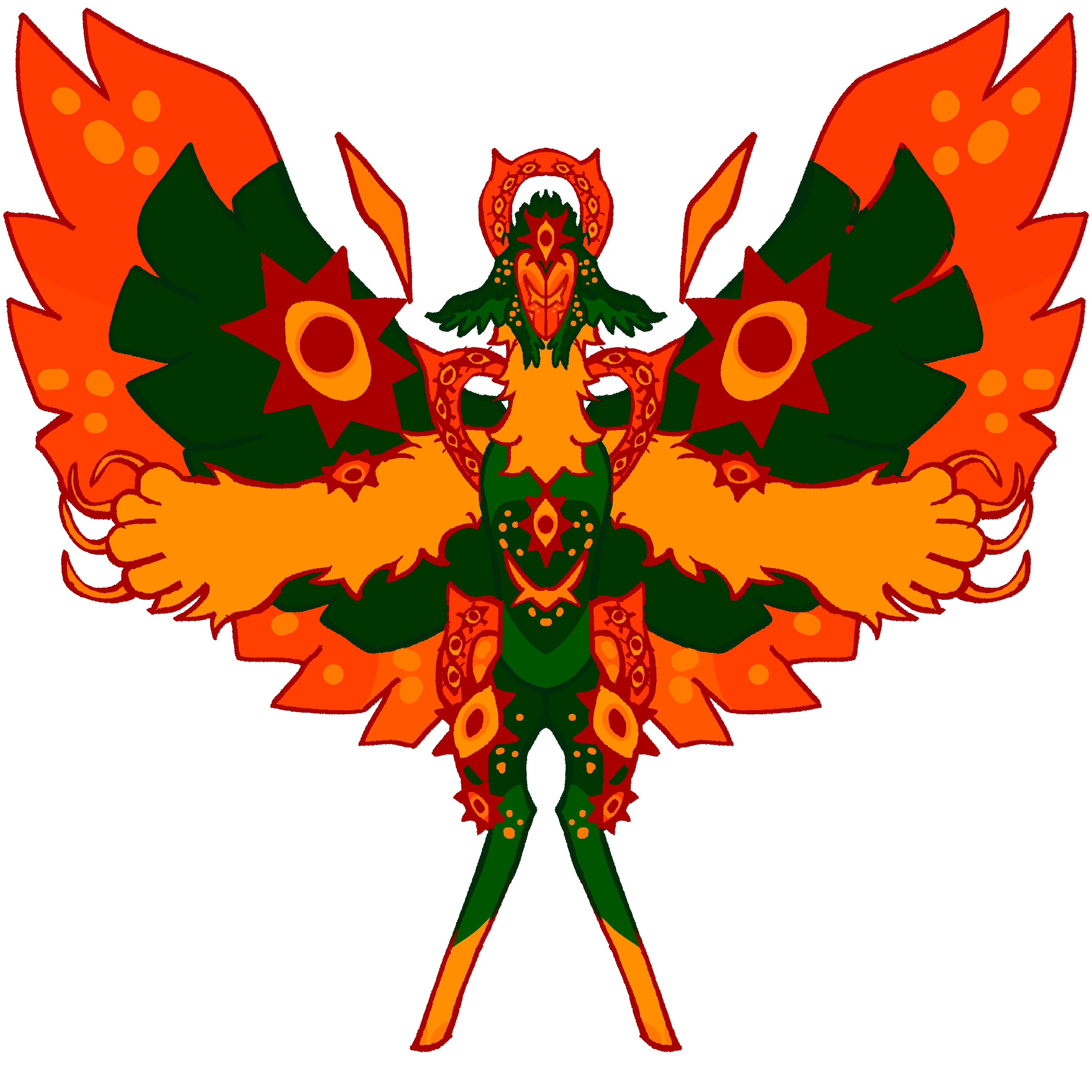 I wanted to draw an angelic warden from cos | Fandom