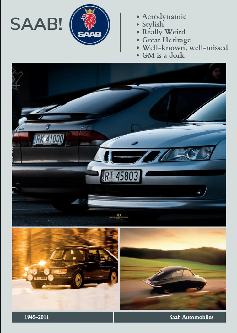 some saab poster i did | Fandom