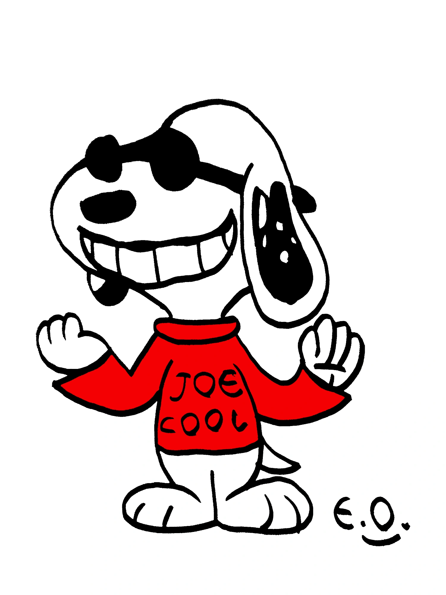 My drawing of Joe Cool | Fandom