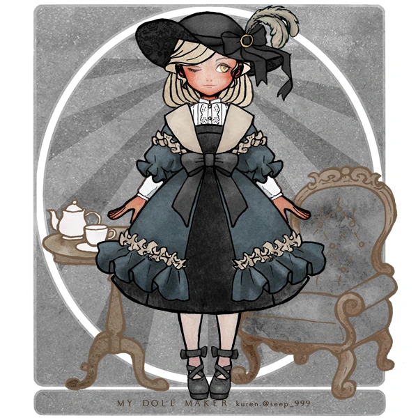 I made a young truffle in the doll maker picrew | Fandom