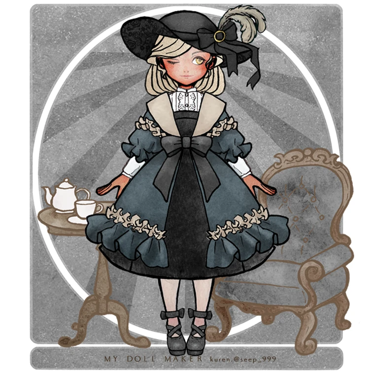 I made a young truffle in the doll maker picrew | Fandom
