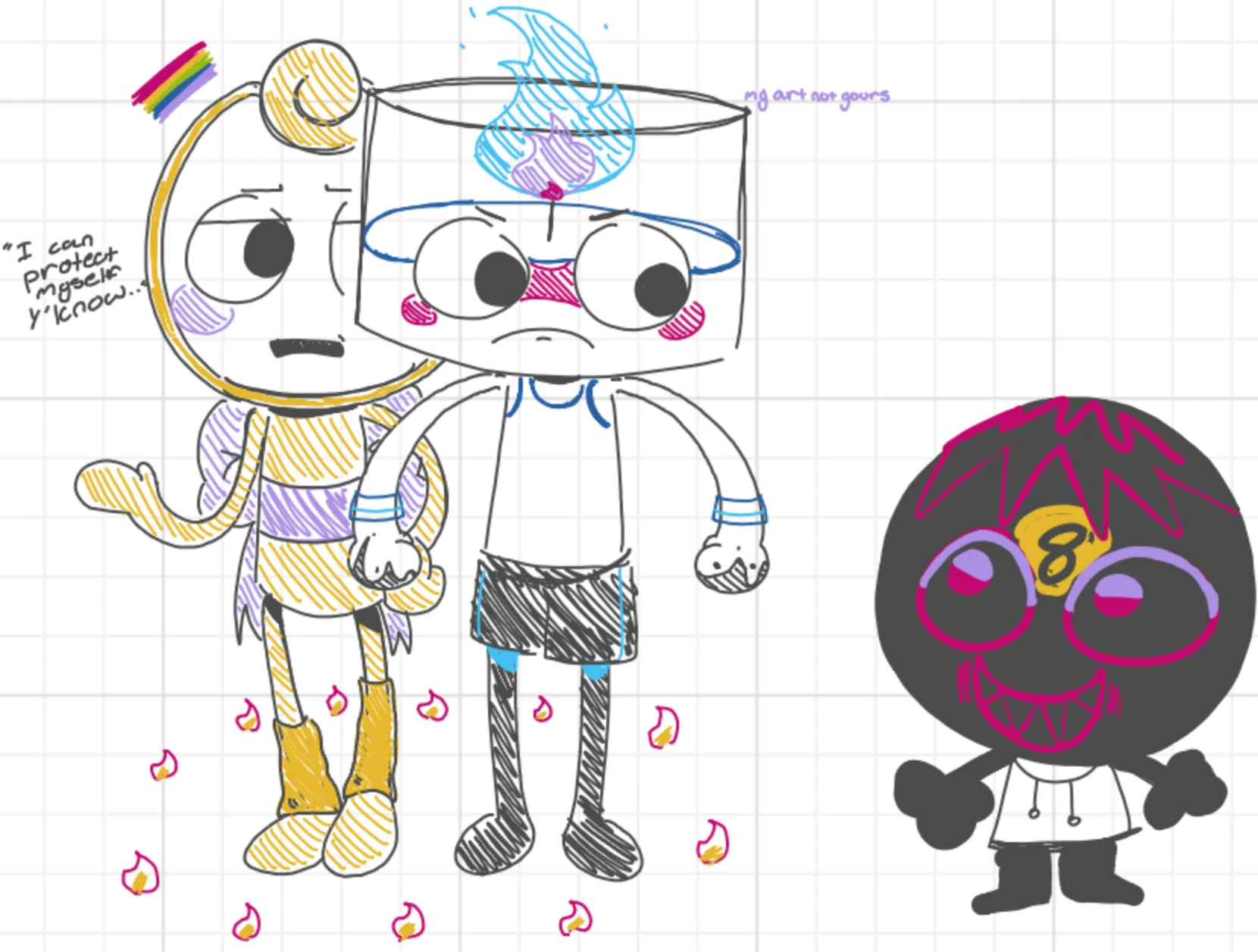 Glisten and my OC! (Scentie) | Fandom