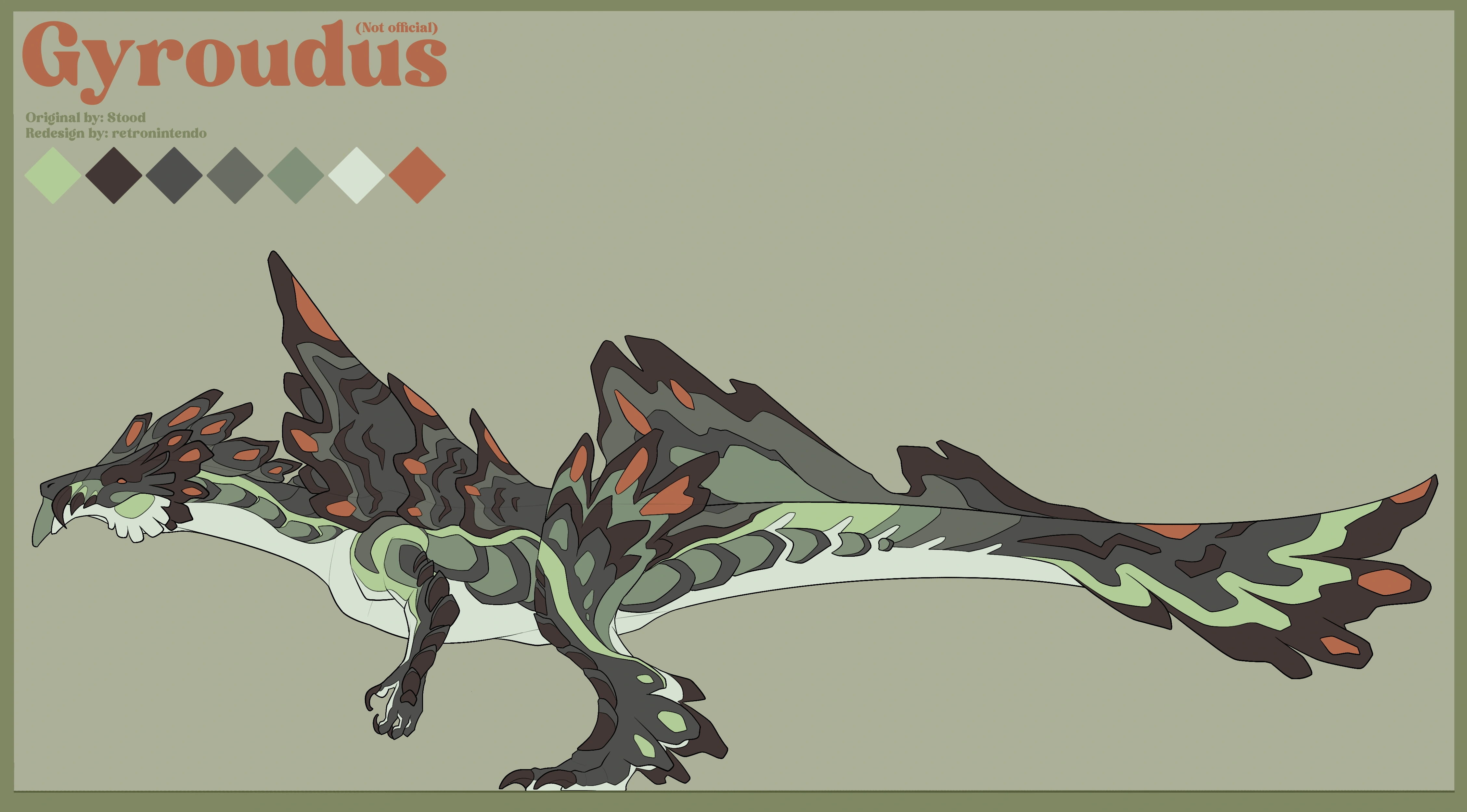 Gyroudus fan-made redesign | Fandom