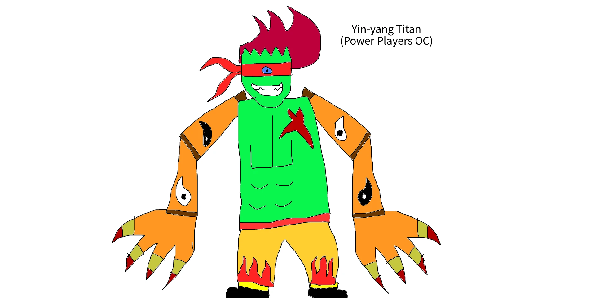 Yin-Yang Titan (Power Players OC) | Fandom