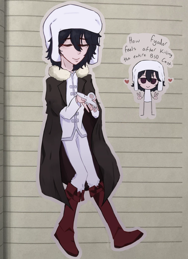 Fyodor sillay drawing | Fandom