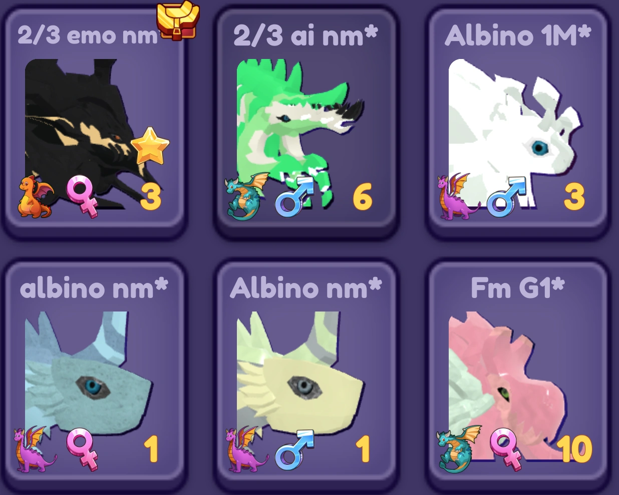 Trading/selling + co-hatching | Fandom