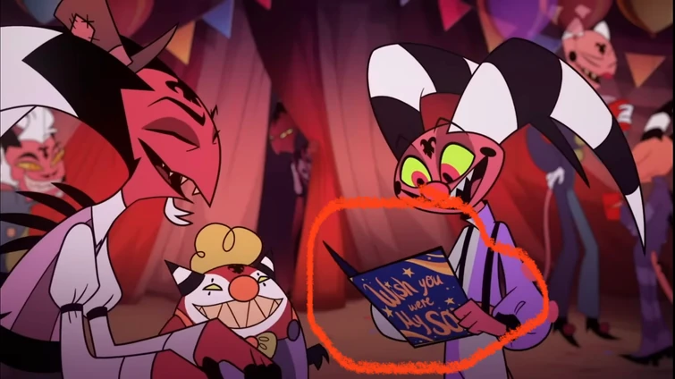 The card that Cash gave Fizz in the backstory part of Oops literally ...