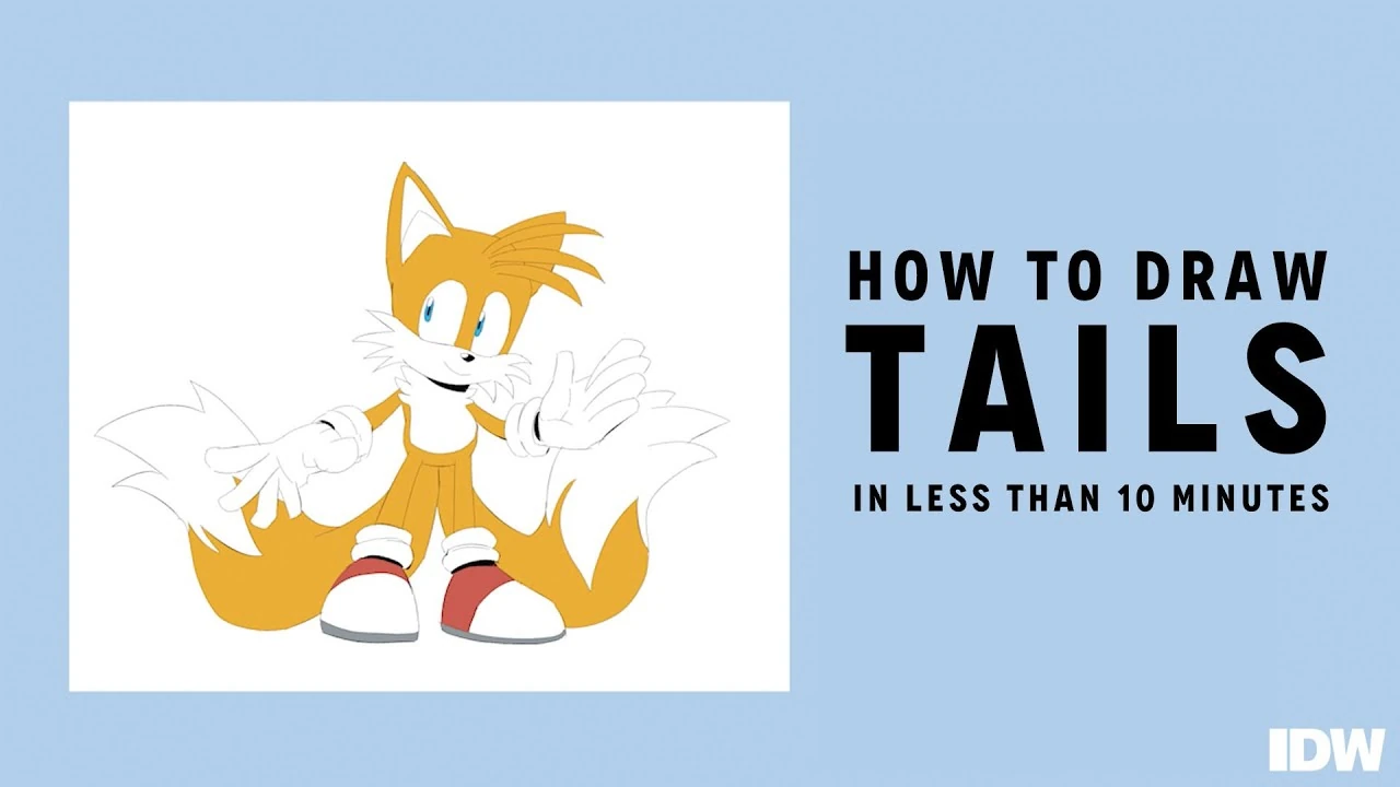 How to draw tails form IDW comics (official!) | Fandom