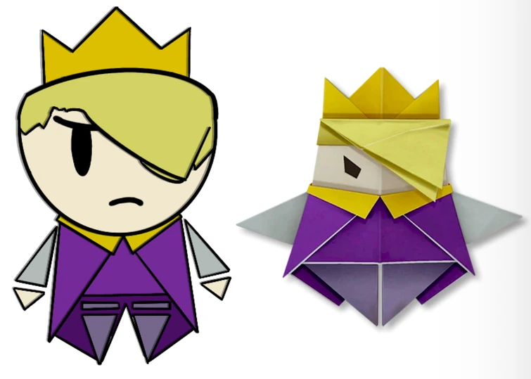 Fanart of King Olly from Paper Mario | Fandom
