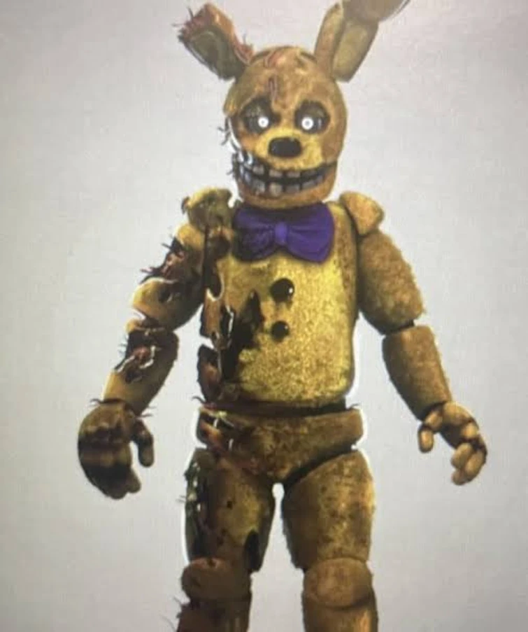 I really like the concept art for Spring Bonnie in the FNaF movie. | Fandom