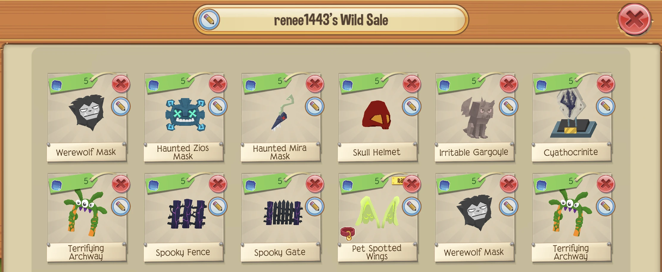 Shop my den :D | Fandom