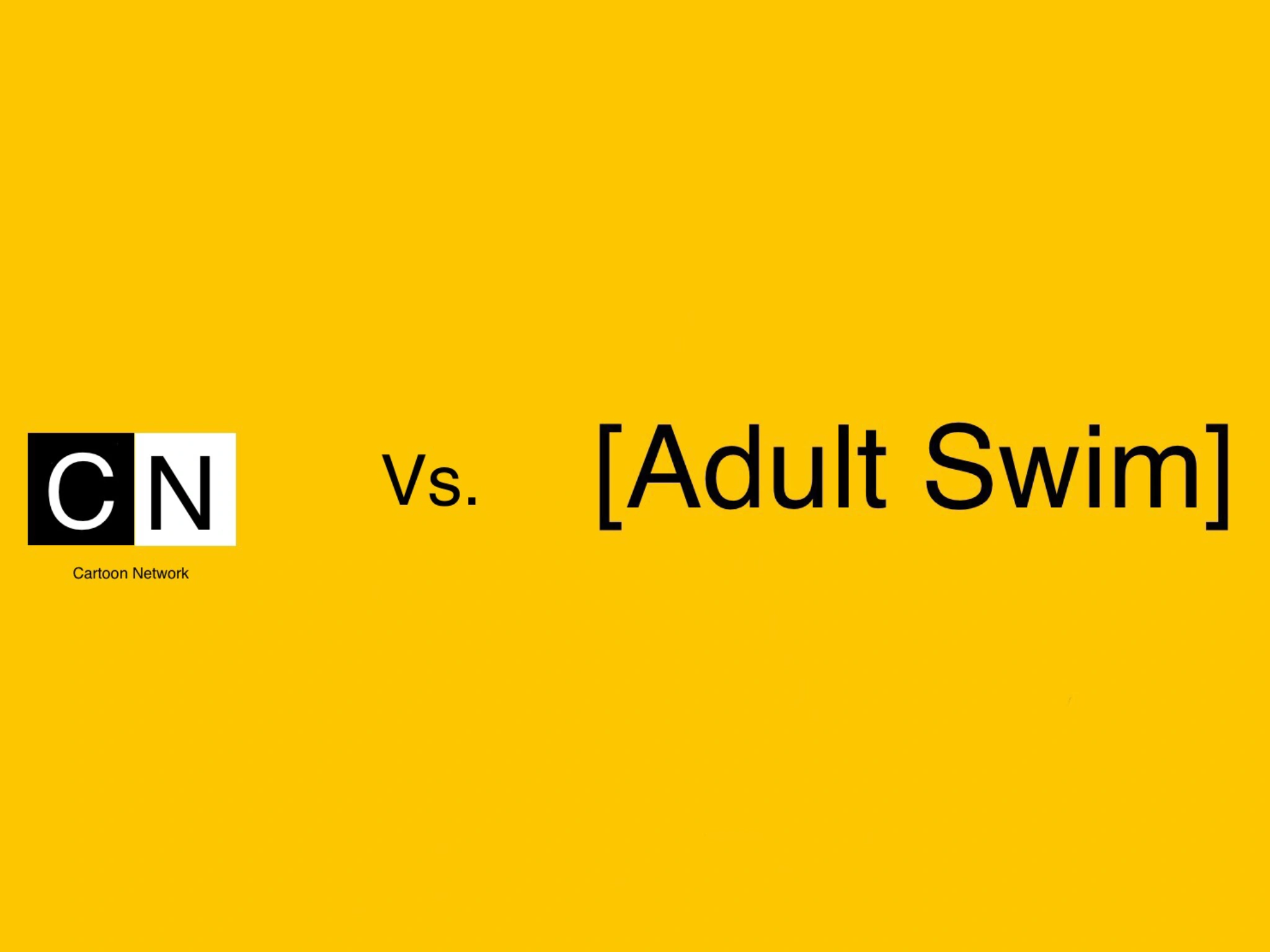 Cartoon Network vs. Adult Swim | Fandom