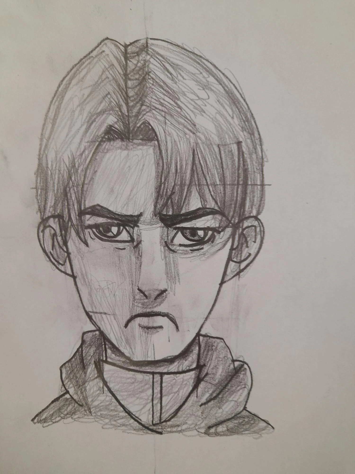 My sketch of Levi | Fandom