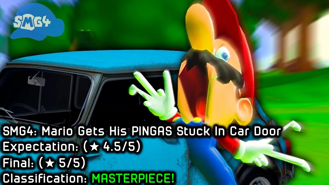 Lancer Reviews: Mario Gets His PINGAS Stuck In Car Door | Fandom