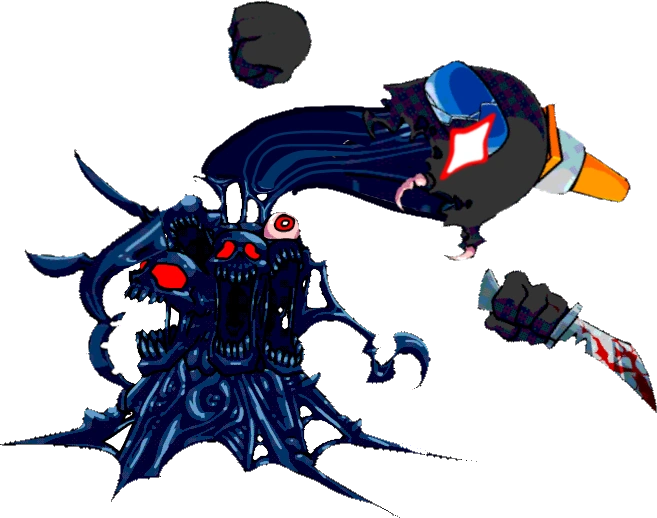 Made fanmade scrapped parasite black poses | Fandom