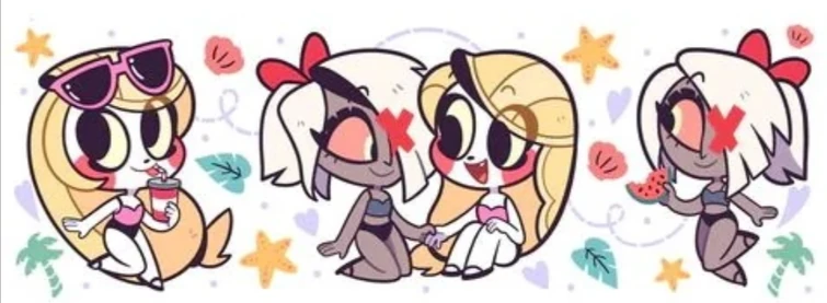 totally didn't save official art as references for when I have art ...