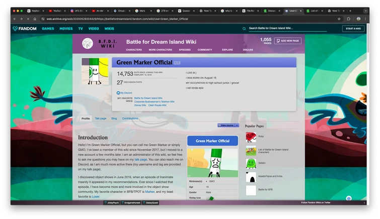 WHO REMEMBER OLD BFDI WIKI | Fandom