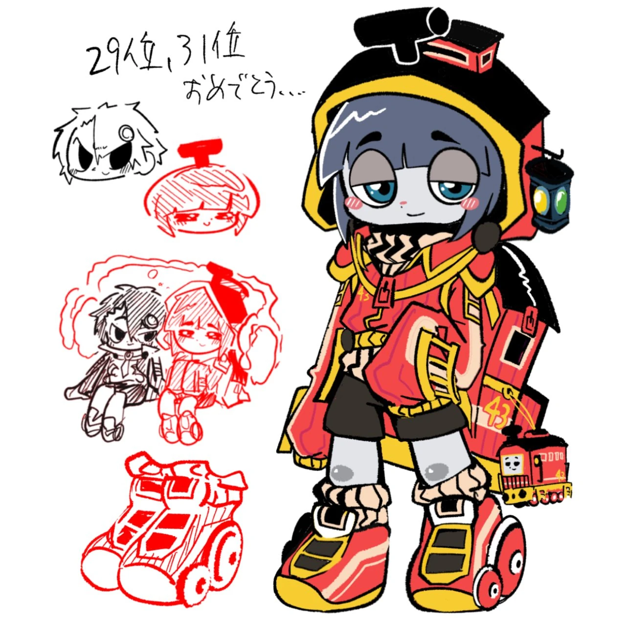 Cute humanized Bruno art I found on twitter | Fandom