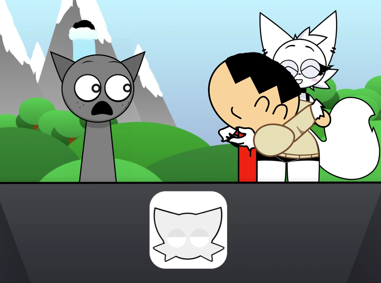 trollsome hugging wenda because she is warm and fluffy! | Fandom