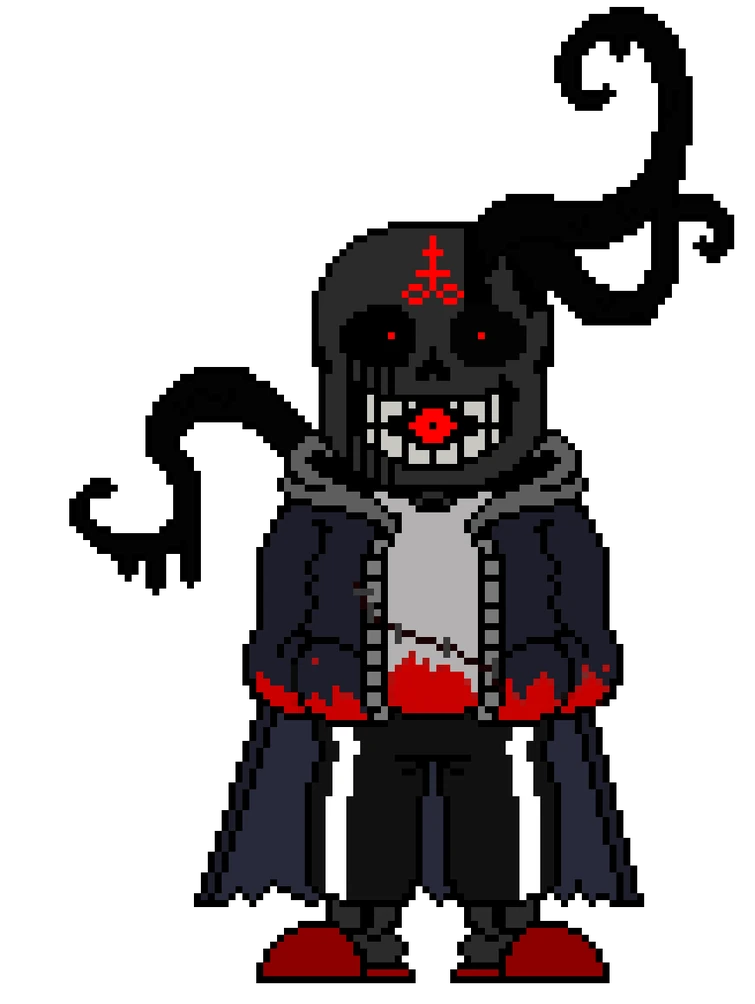 Who should this guys name be (supposed too be my take on Sans.exe and a ...