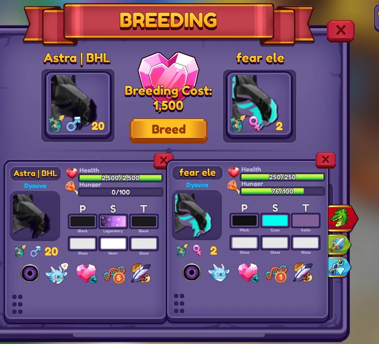 Bhl fear ele bat breeding wip pt.2 | Fandom