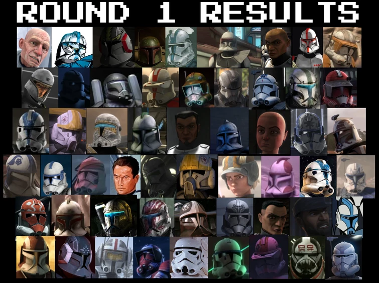 Clone Trooper Tournament Round 1 Qualifiers | Fandom