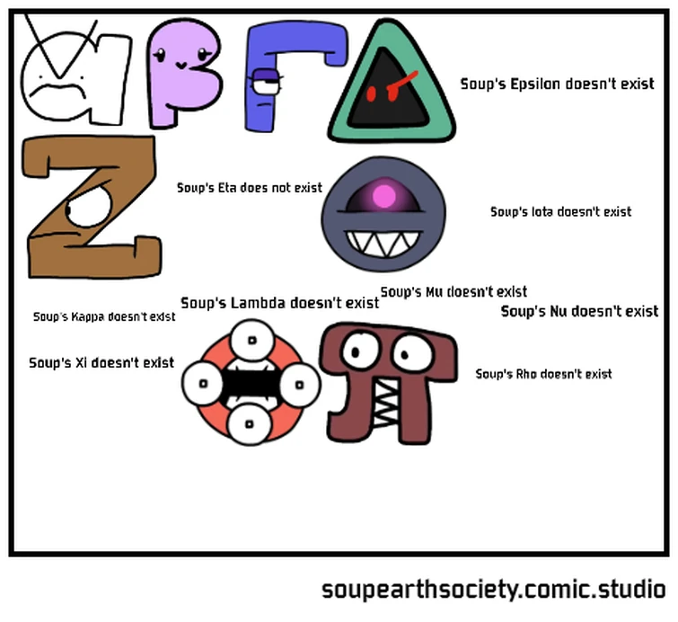 Soup's Greek Number Lore Characters 1/2 | Fandom