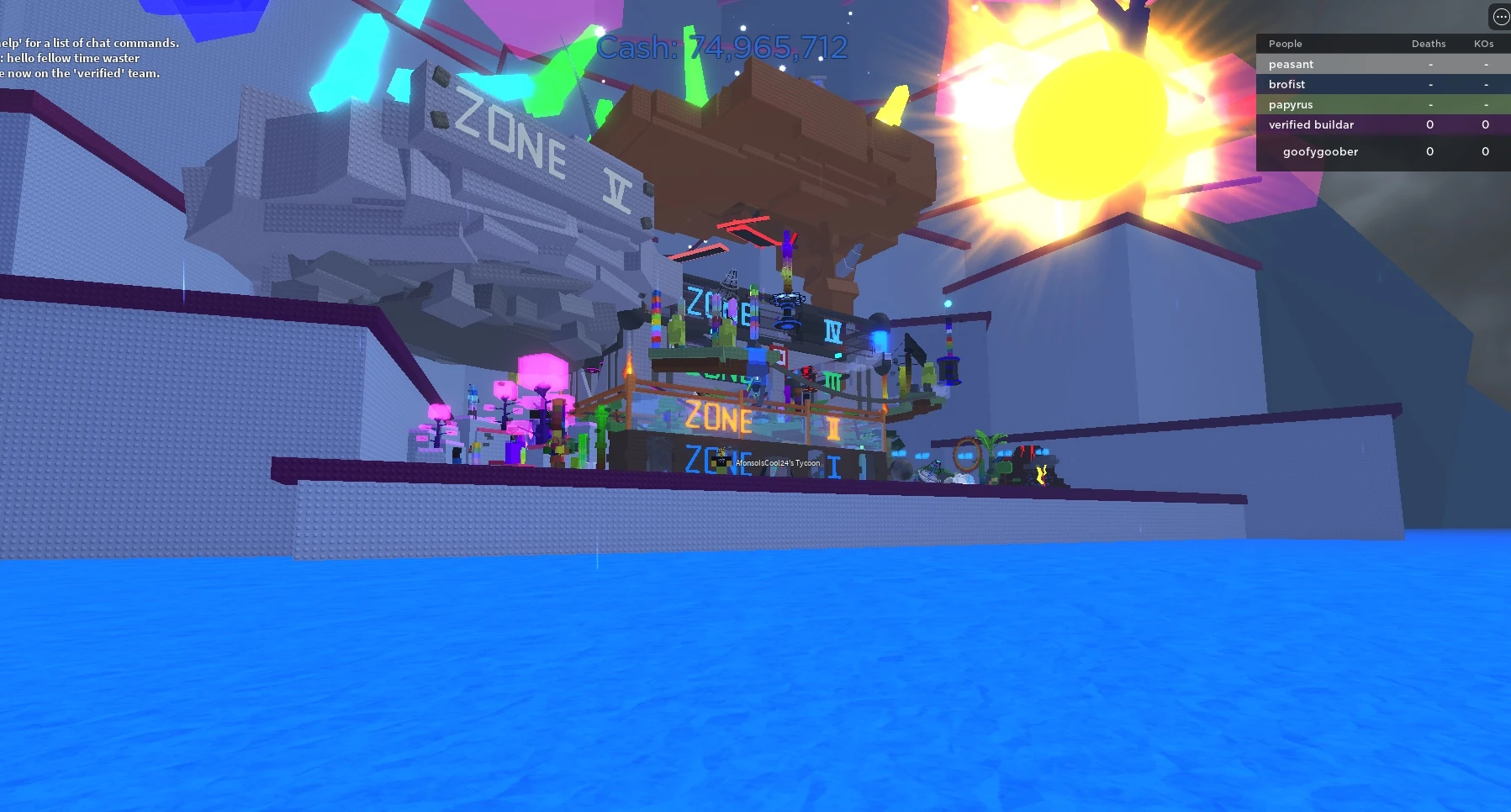 just finished jtoh tycoon, going strong in the zones! | Fandom