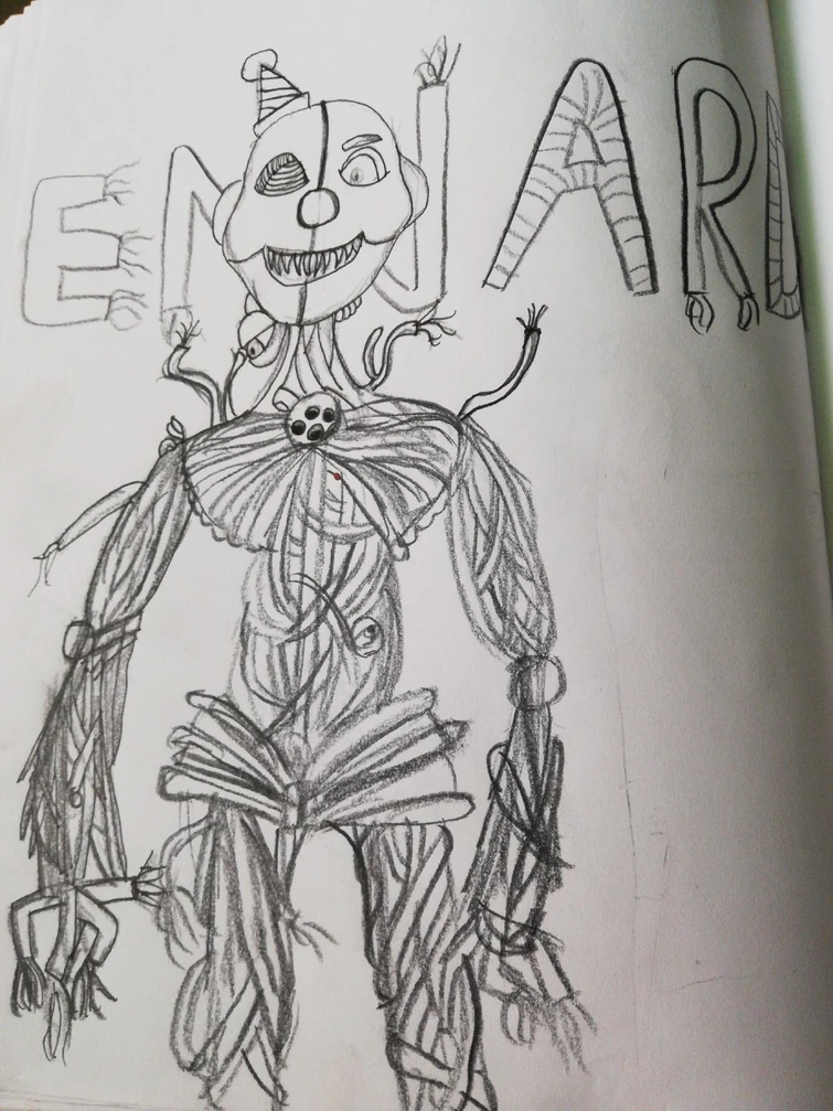 Finished my drawing of Ennard! | Fandom