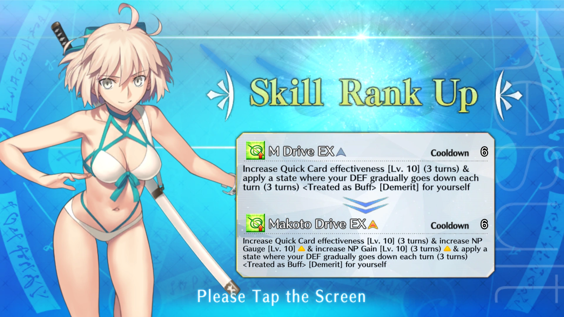 Whoo, Summer Okita buff! | Fandom