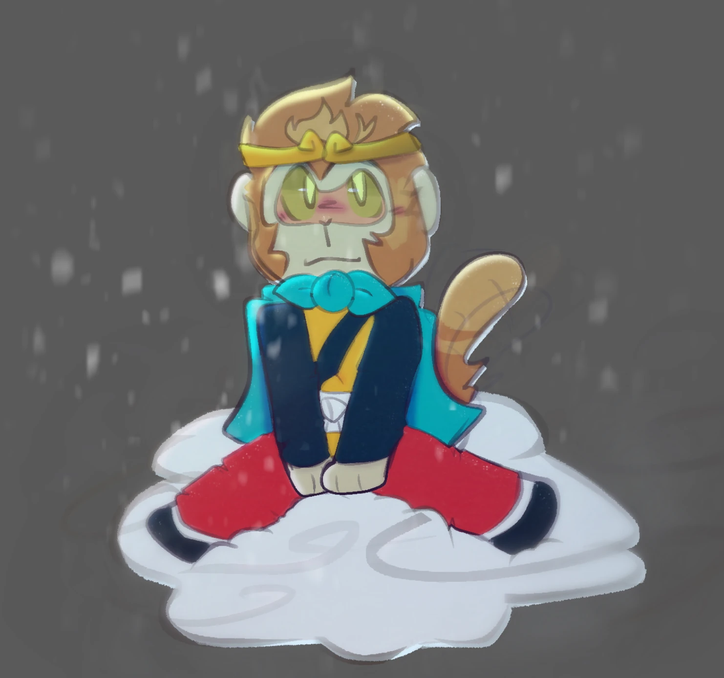 snow wukong sun wukong in the snow can you imagine | Fandom