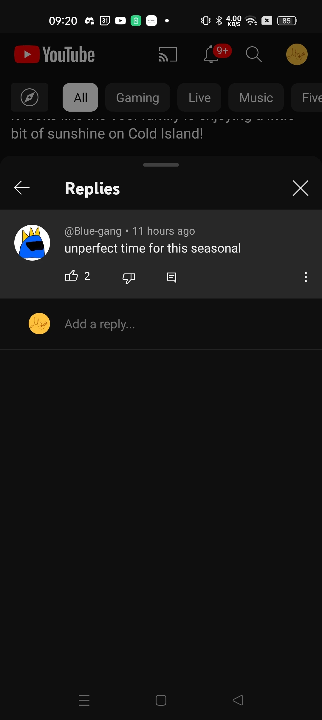 Unperfect time for Yool. | Fandom