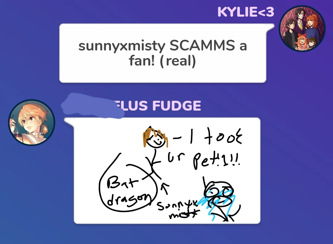 SUNNYXMISTY SCAMS A FAN (REAL) | Fandom