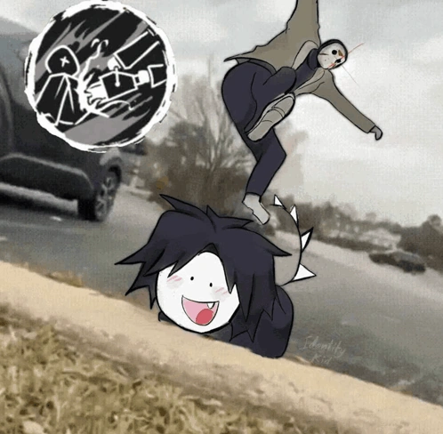 REALLY EVIL AND SCARY TWO TIME IMAGE MUST NOT LOOK OR TRAUMA (a joke dw ...