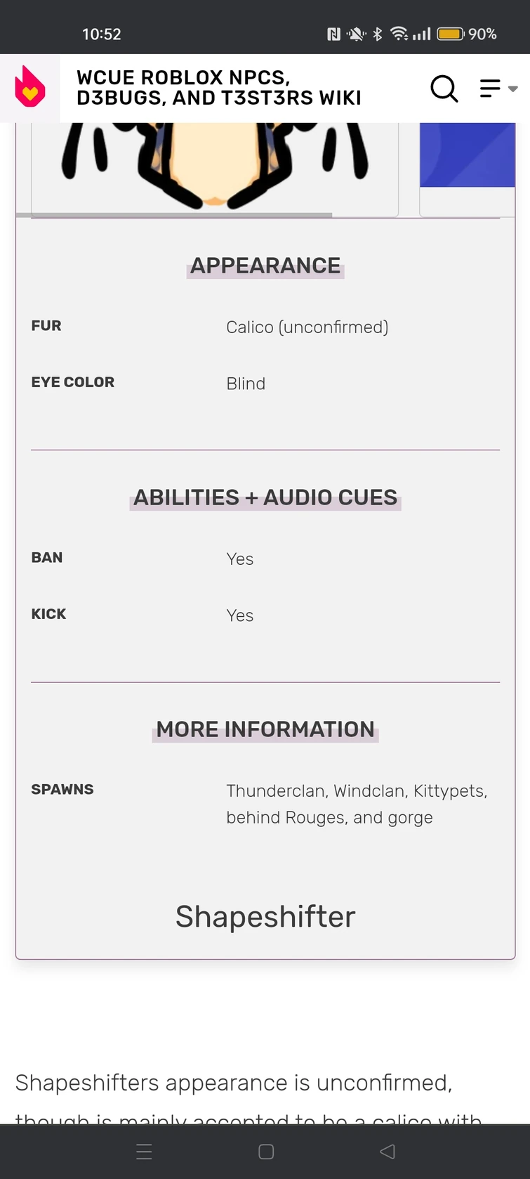 Discuss Everything About WCUE Roblox NPCs, D3BUGs, and T3ST3Rs Wiki ...