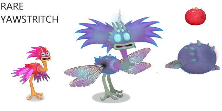 i really want rare yawstrich to have heart pupils | Fandom