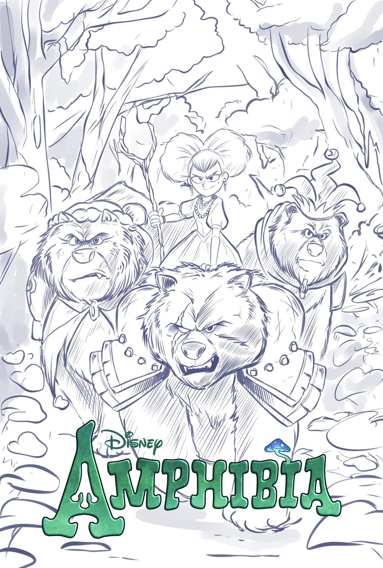 RuhisuArt's crossover fan art. Sasha=Goldie while Grime, Percy ...